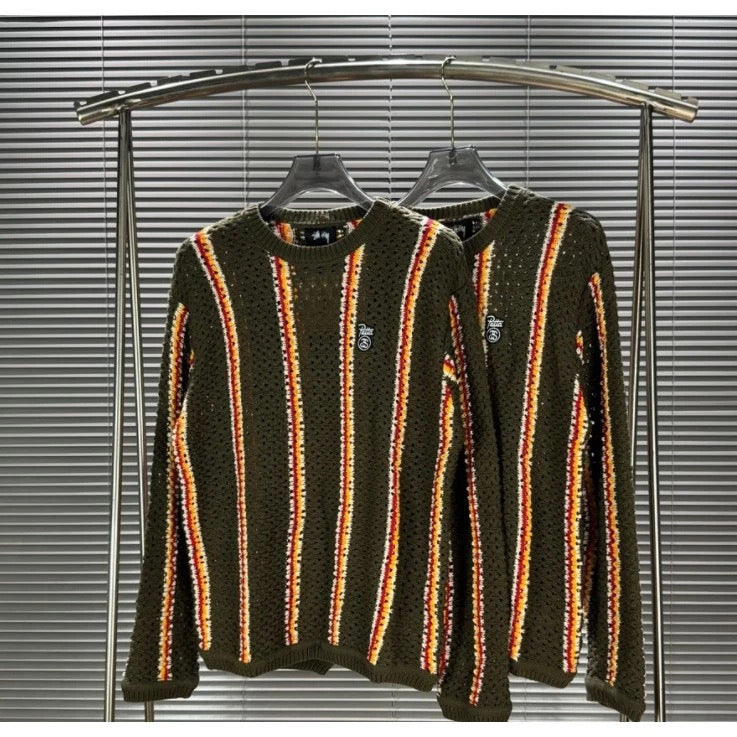 [New] Stussy x Patta Stripe Loose Gauge Sweater – EC RACK