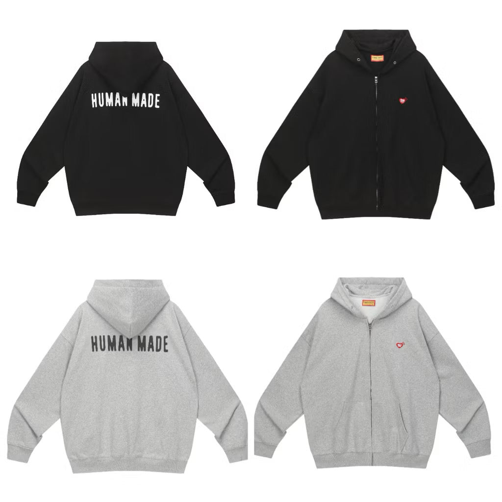 [New] Human Made Classic Zip Up Hoodie – EC RACK