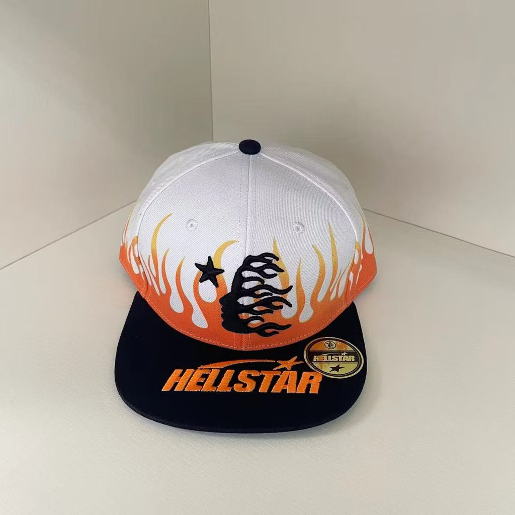 [New] Hellstar Flame Snapback Cap – EC RACK