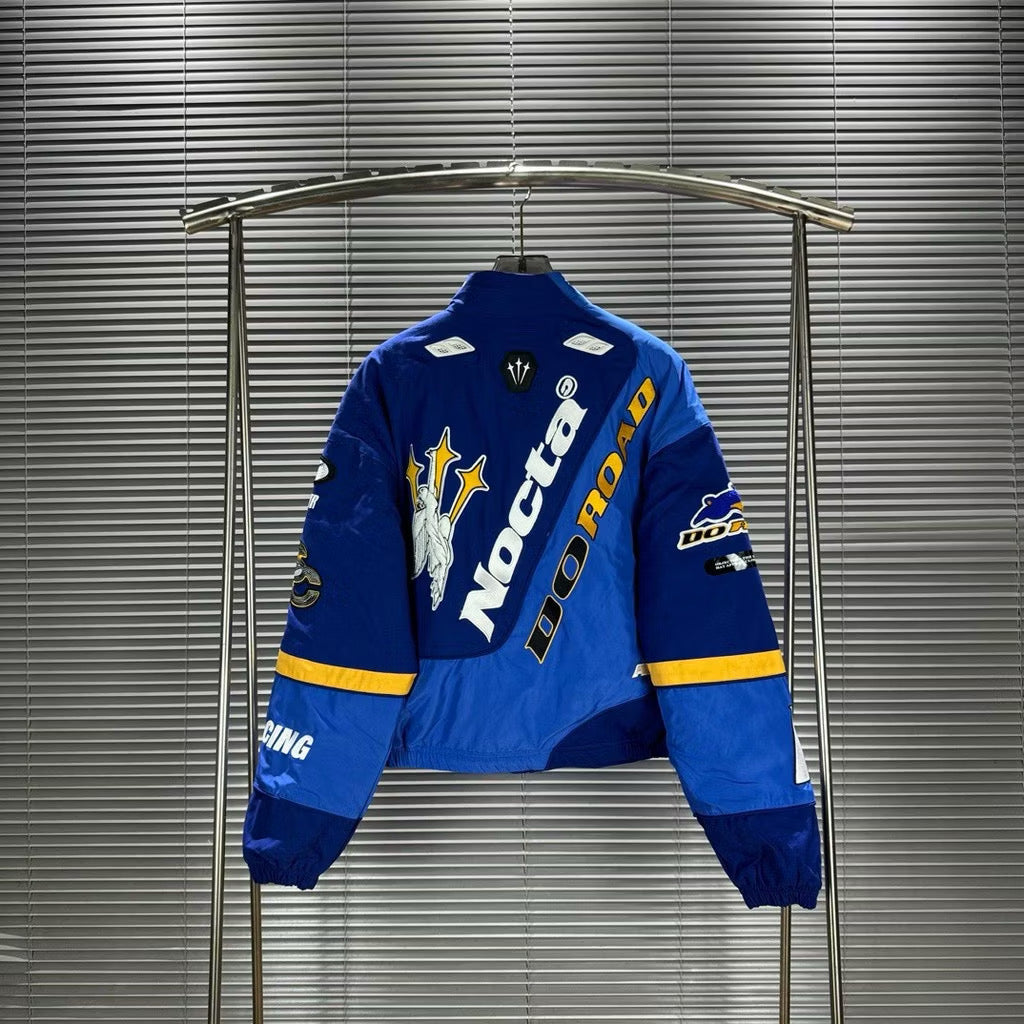 [New] Nike x Nocta Racing Jacket ‘Deep Blue’ – EC RACK