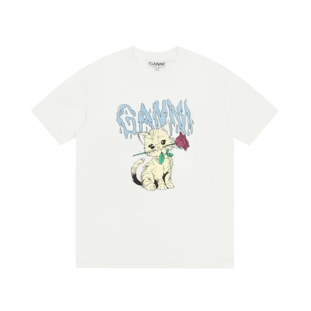 [New] Ganni ‘Cat’ Tee – EC RACK