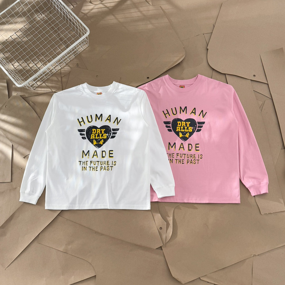 [New] Human Made Graphic Heart 'Dry Alls' Longsleeve Tee – EC RACK